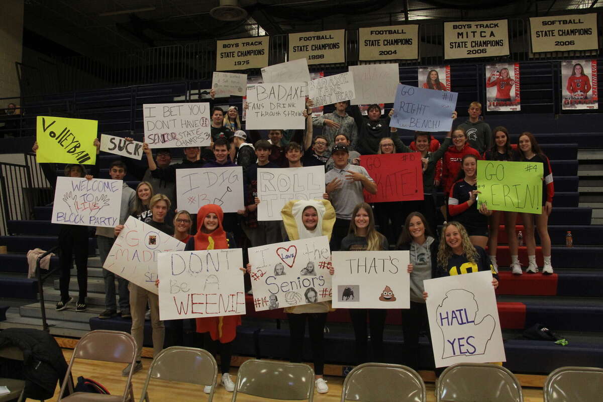 Throughout the season, Student Sections cheered on their teams