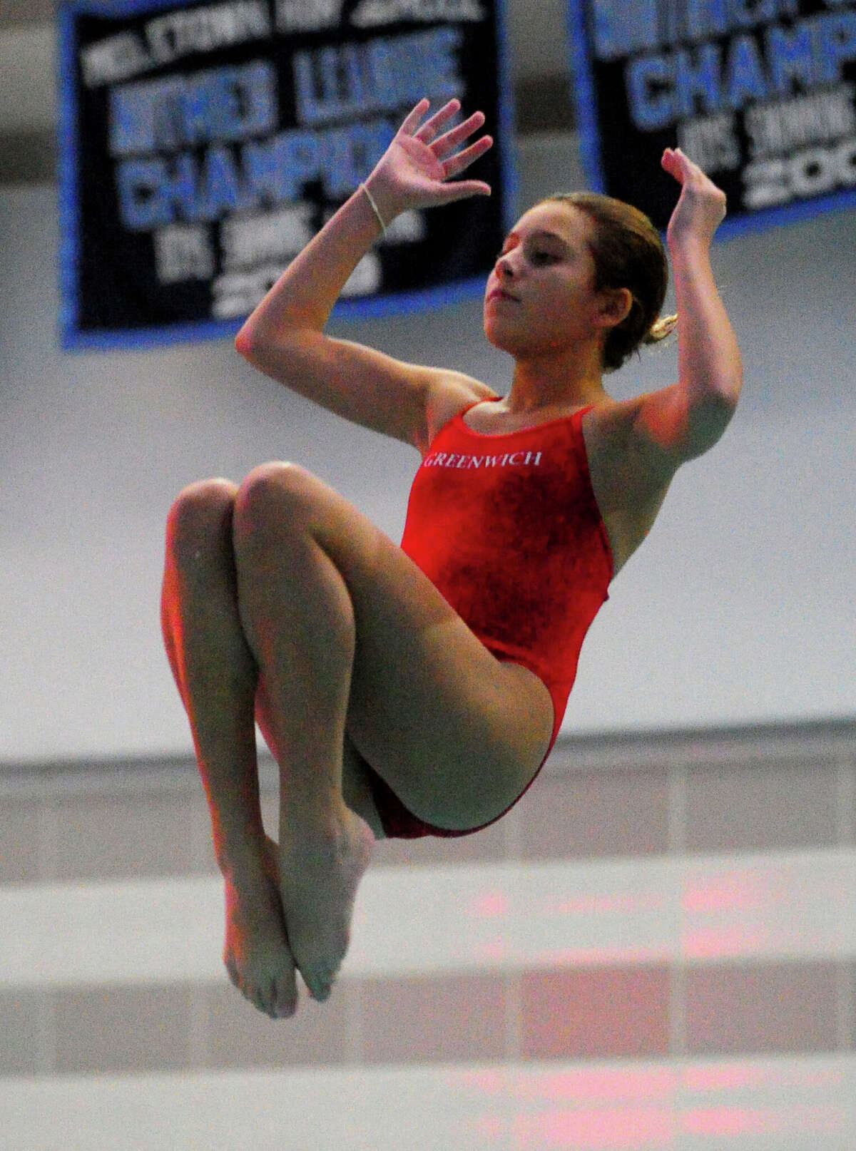 Connecticut high school girls swimming, diving top performances