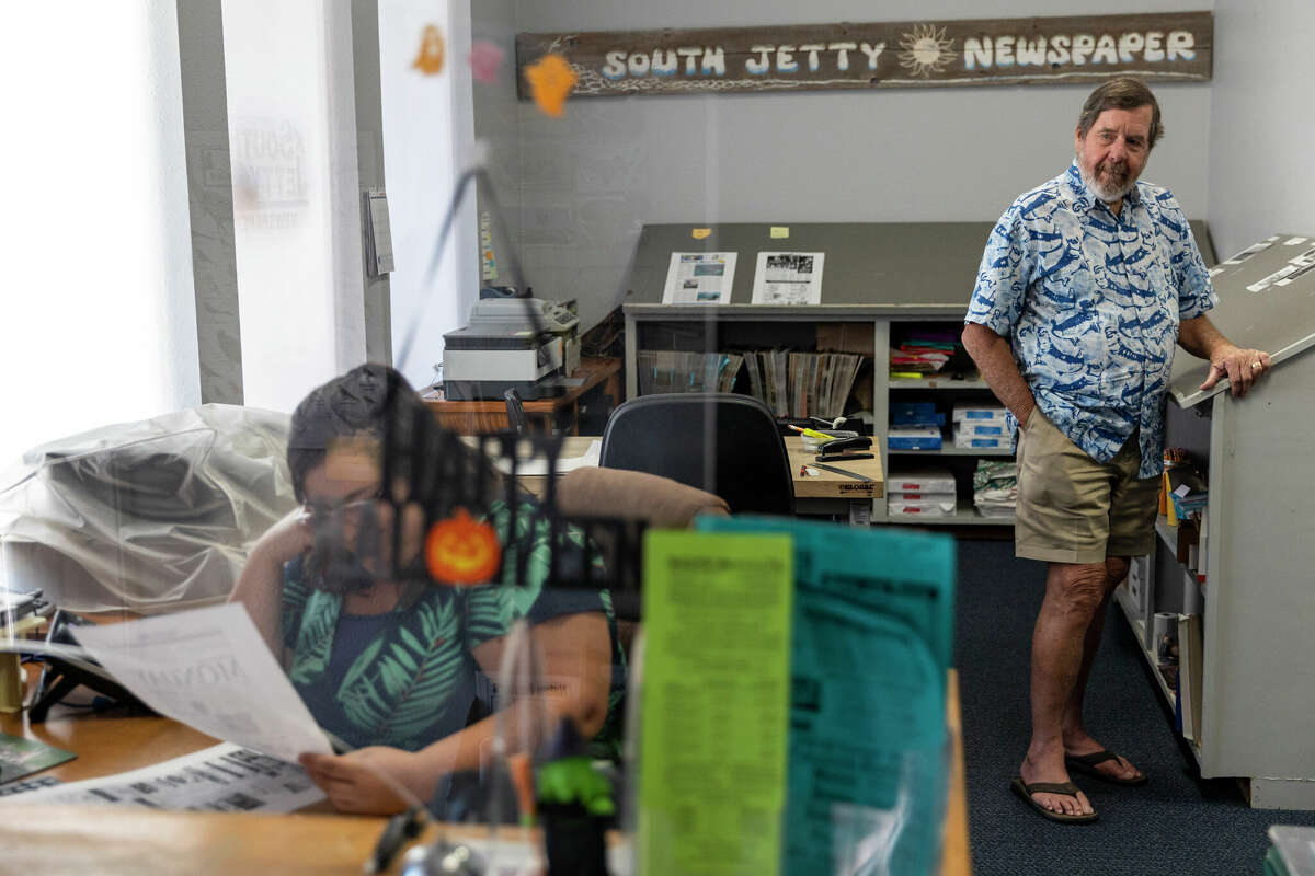 Port Aransas South Jetty covers 'San Antonio's beach'