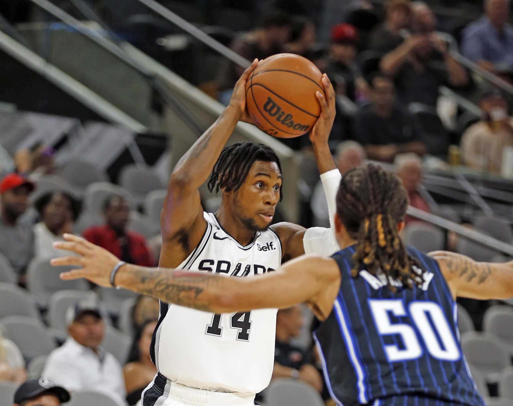 Spurs rookie Blake Wesley views knee injury as blessing in disguise