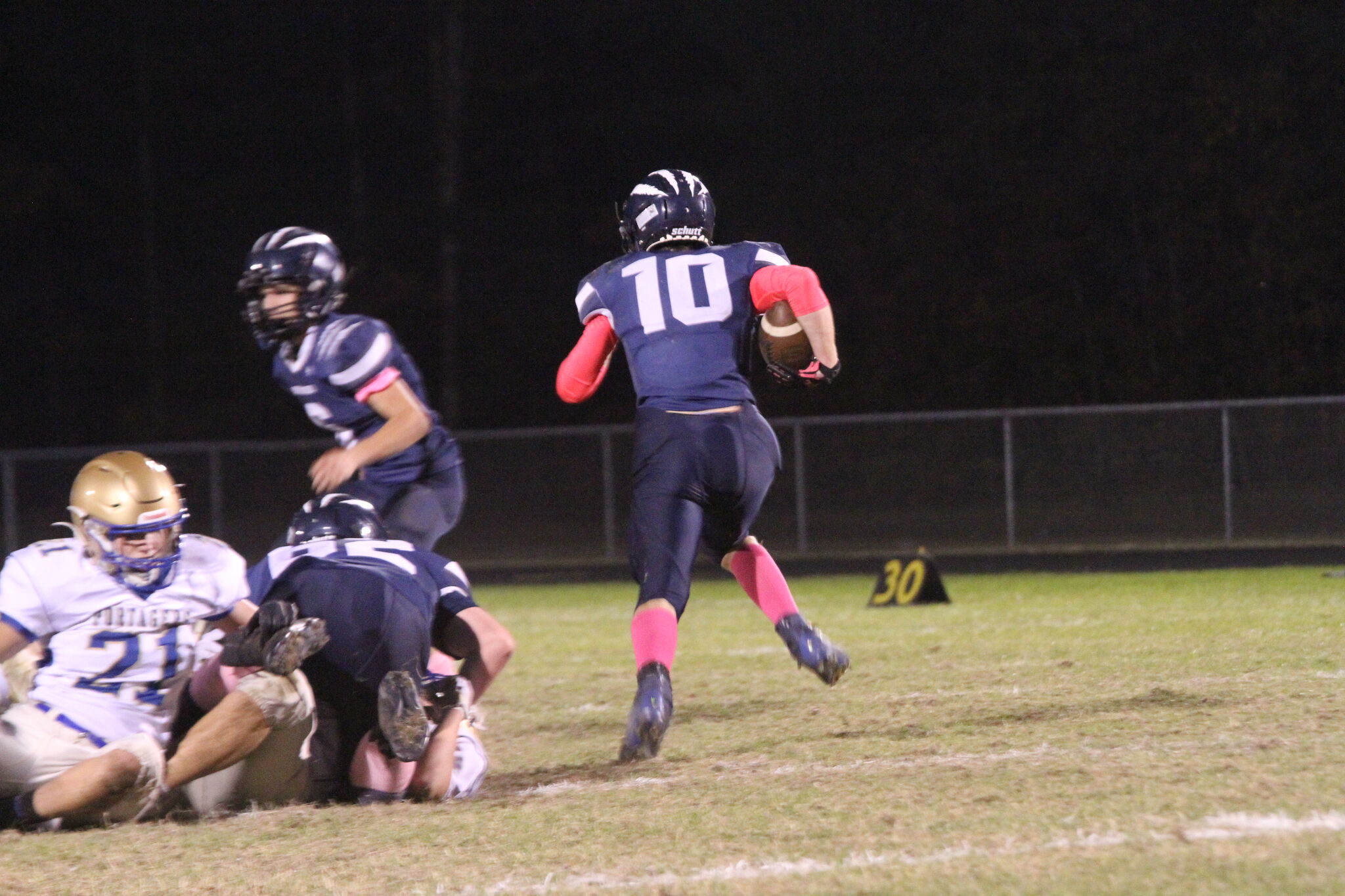 Photos and stats: Brethren football vs. Onekama