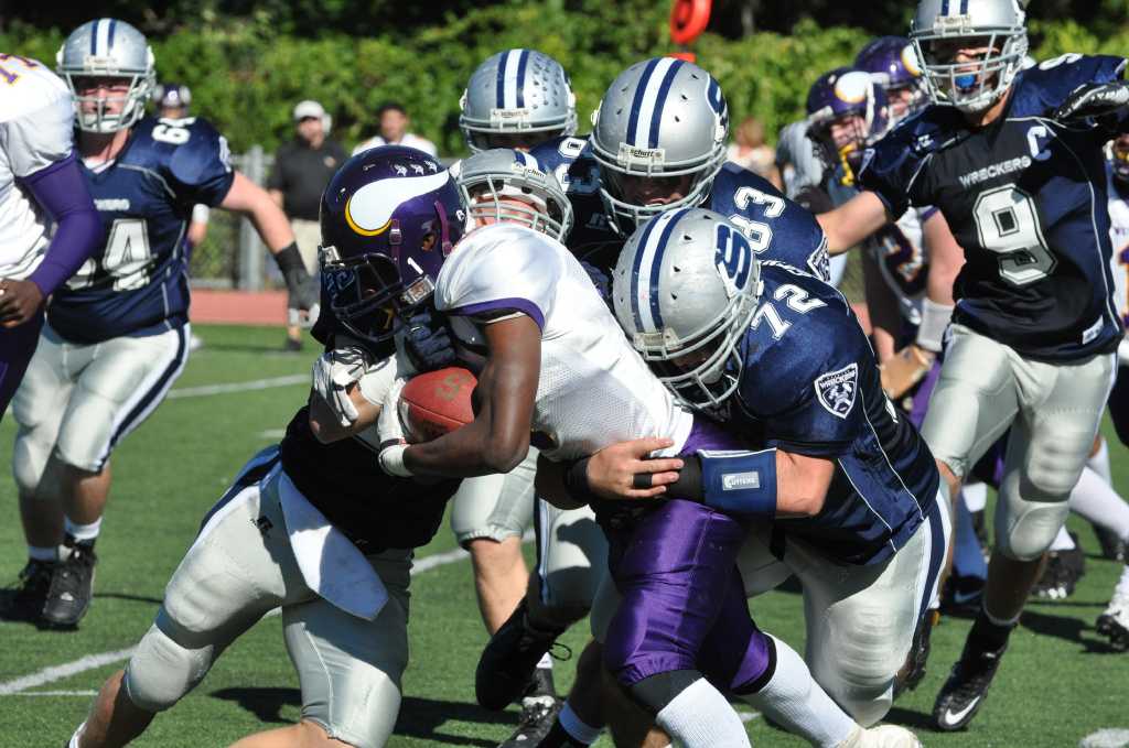 Westhill at Staples football