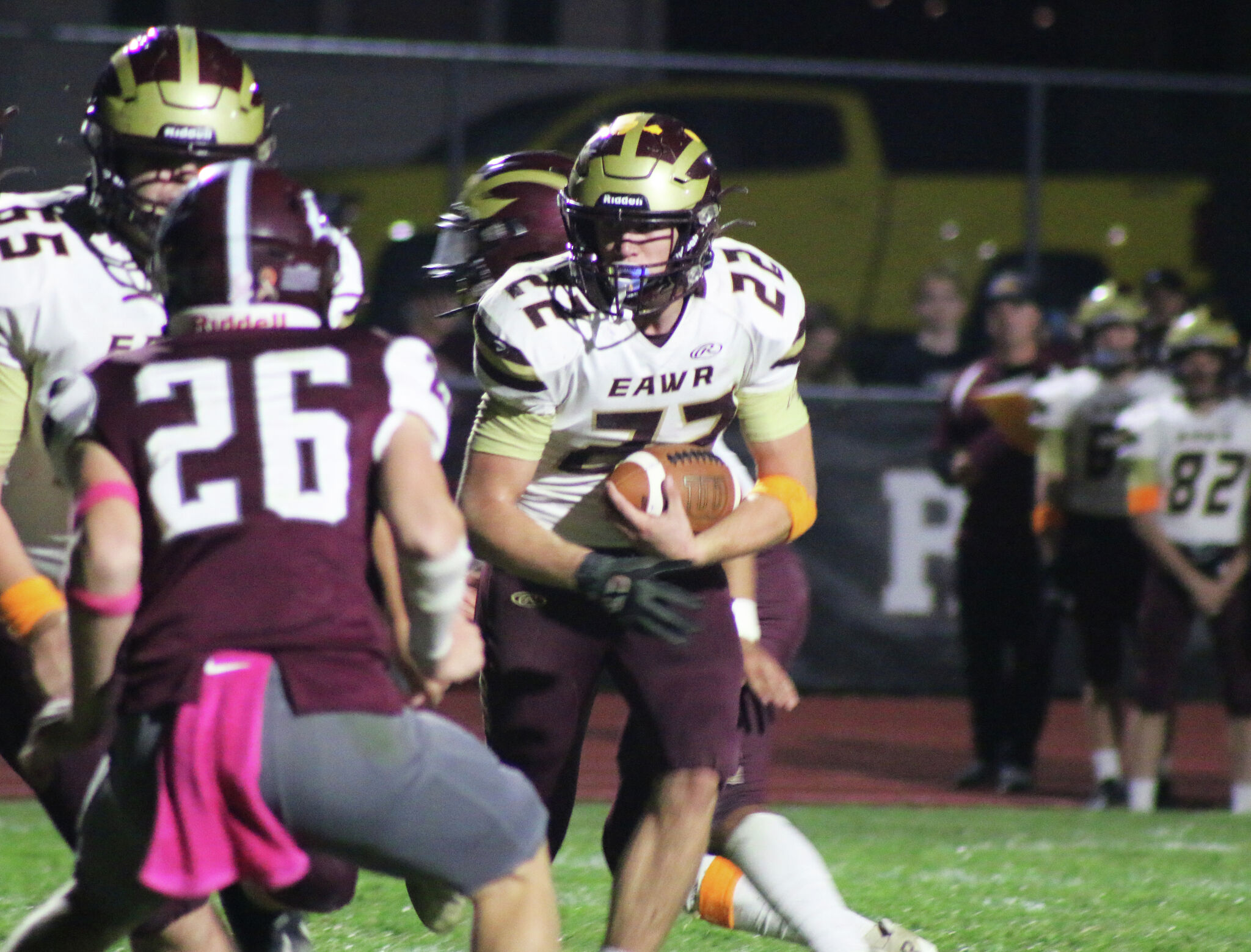 Musketeers spoil Slayden’s big night in regular season finale