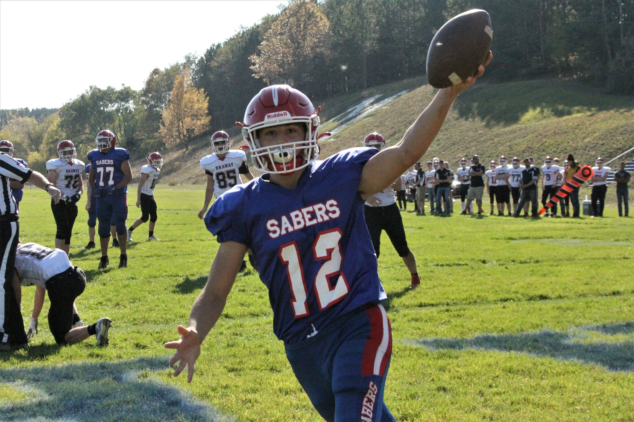 'King' Pizana, Oleniczak shine in Manistee Catholic Central win