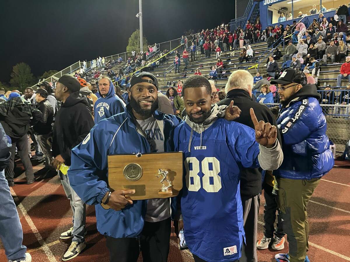 West Haven high school football honored 2002 championship team