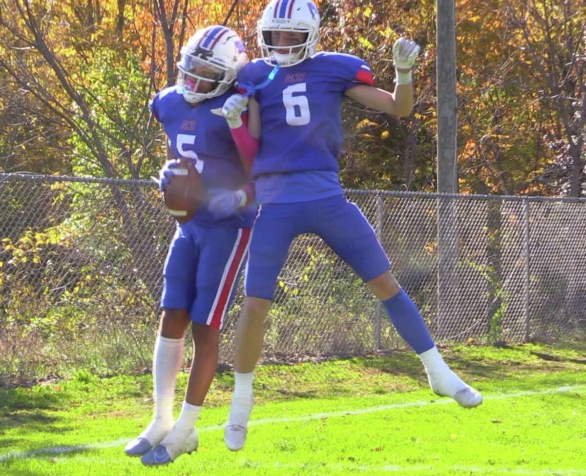 Gilbert/ Northwestern/ Housatonic, Crosby football combine 111 points.
