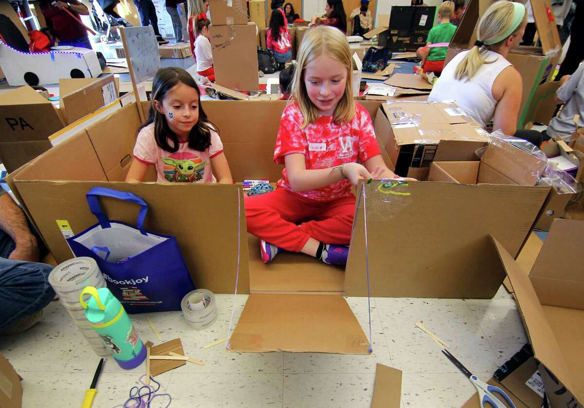 Photos: Westover students create cardboard go-carts and more