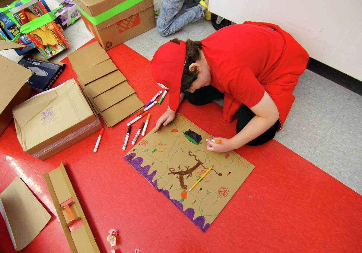 Photos: Westover students create cardboard go-carts and more