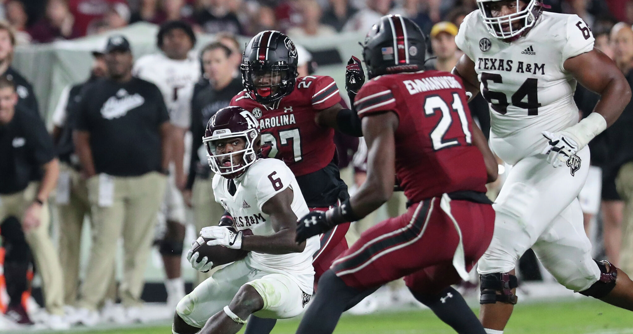 Texas A&M Aggies fall to South Carolina Gamecocks