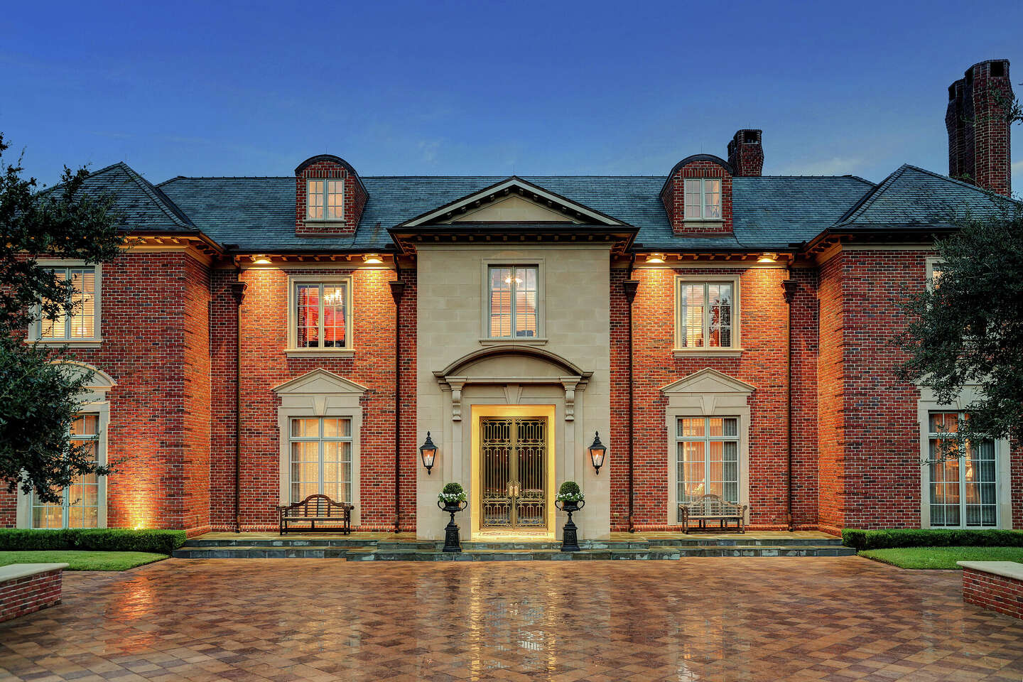 This nearly $16M Houston mansion has perfect fall vibes with dark hues ...