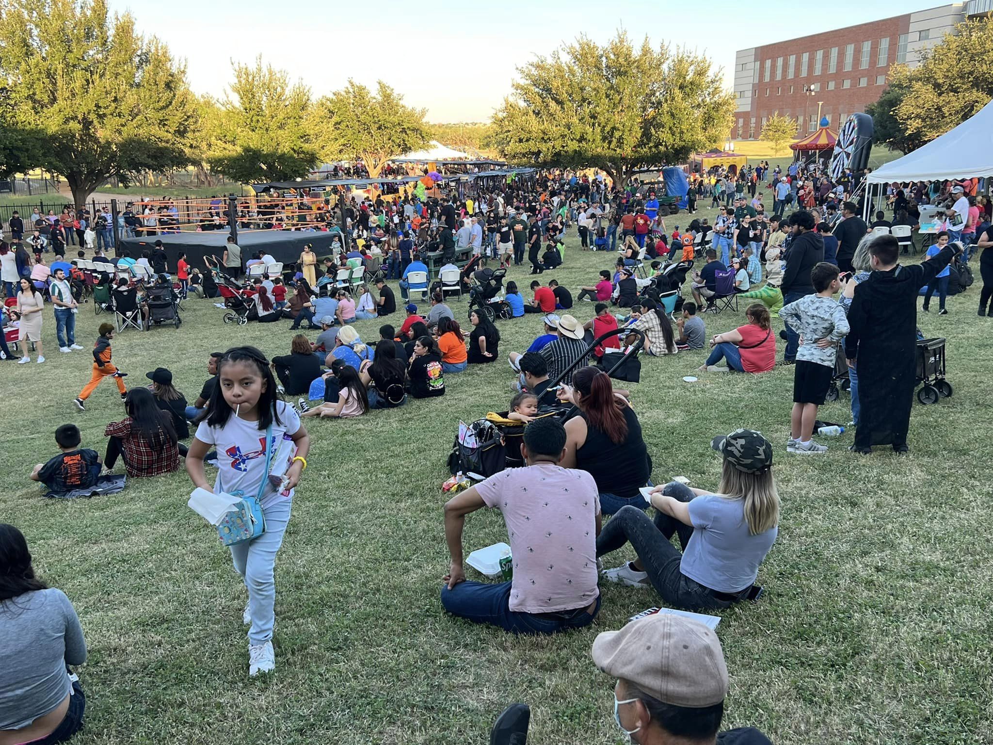 Laredo College's Funfest gathers families for fun, games and wrestling