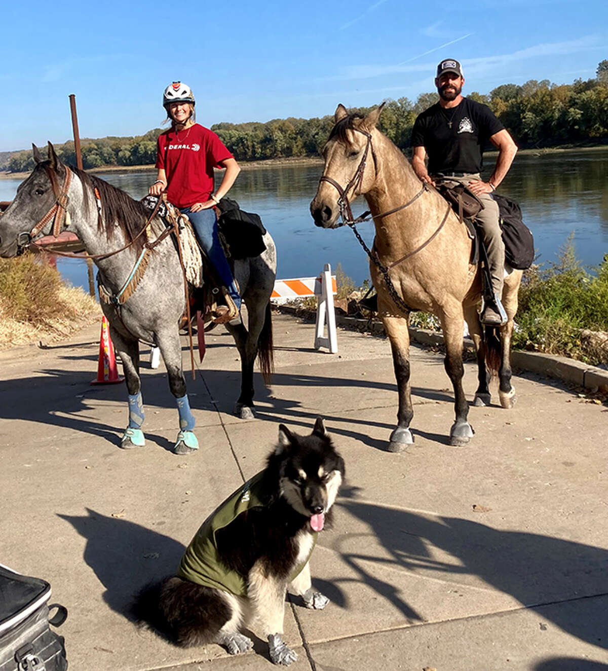 Edwardsville teen joins 'Three Amigos' to help raise money for veterans ...