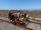 Pedal-powered carts let you visit California by train track