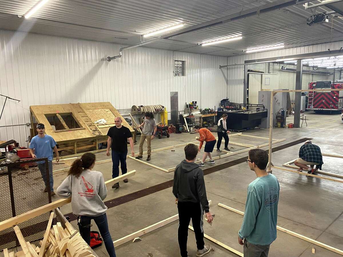 The Big Rapids Township Firefighters Association haunted fire station opens