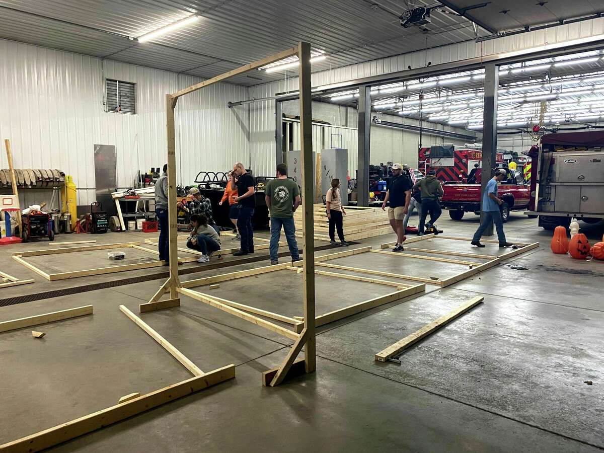 The Big Rapids Township Firefighters Association haunted fire station opens