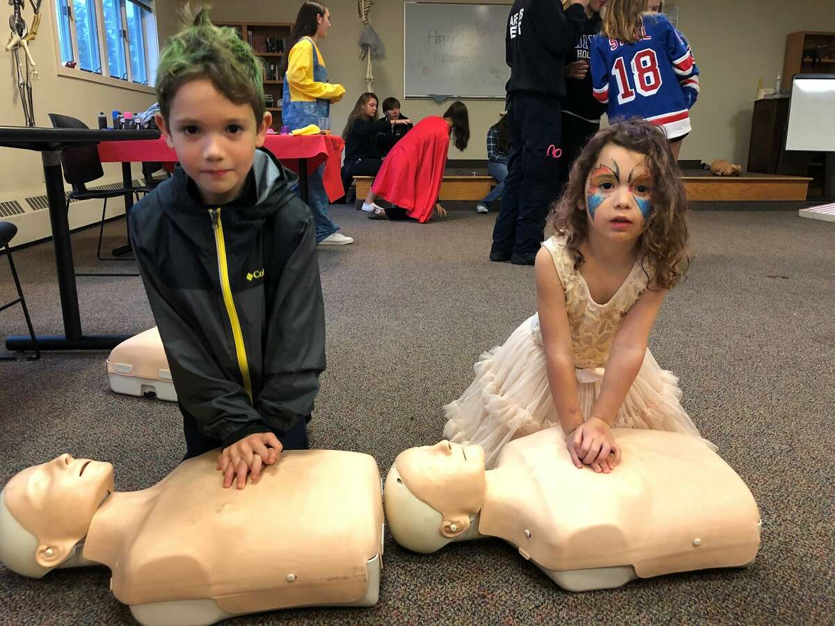 Darien EMS Post 53 brings back family-friendly haunted house