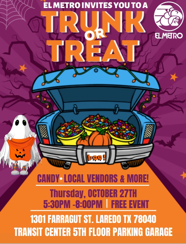 El Metro to host free Trunk or Treat event Thursday