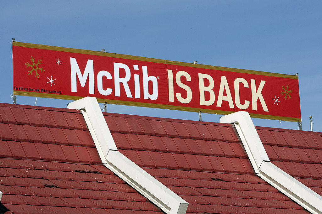 McRib returns for 'Farewell Tour' on Oct. 31