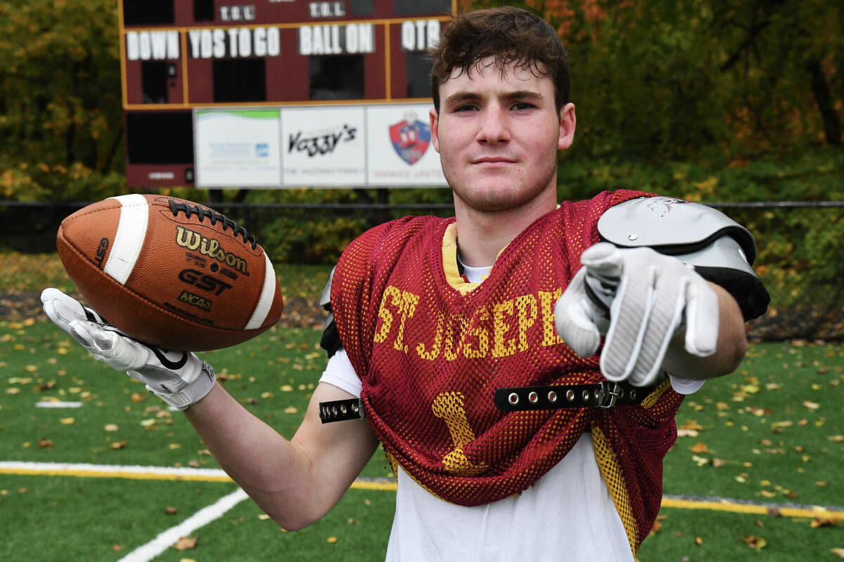 Brandon Hutchison still learning football for St. Joseph