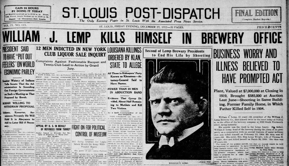 Is there a profit being made from the Lemp Family suicides?