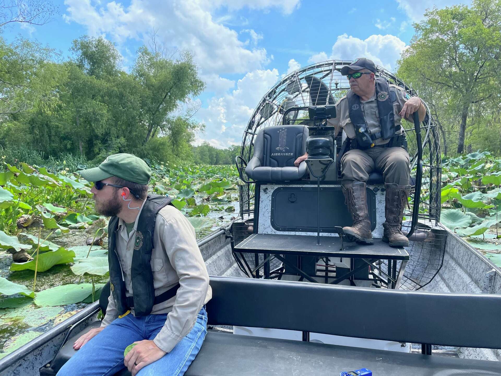 At Brazos Bend, counting alligators is a family affair