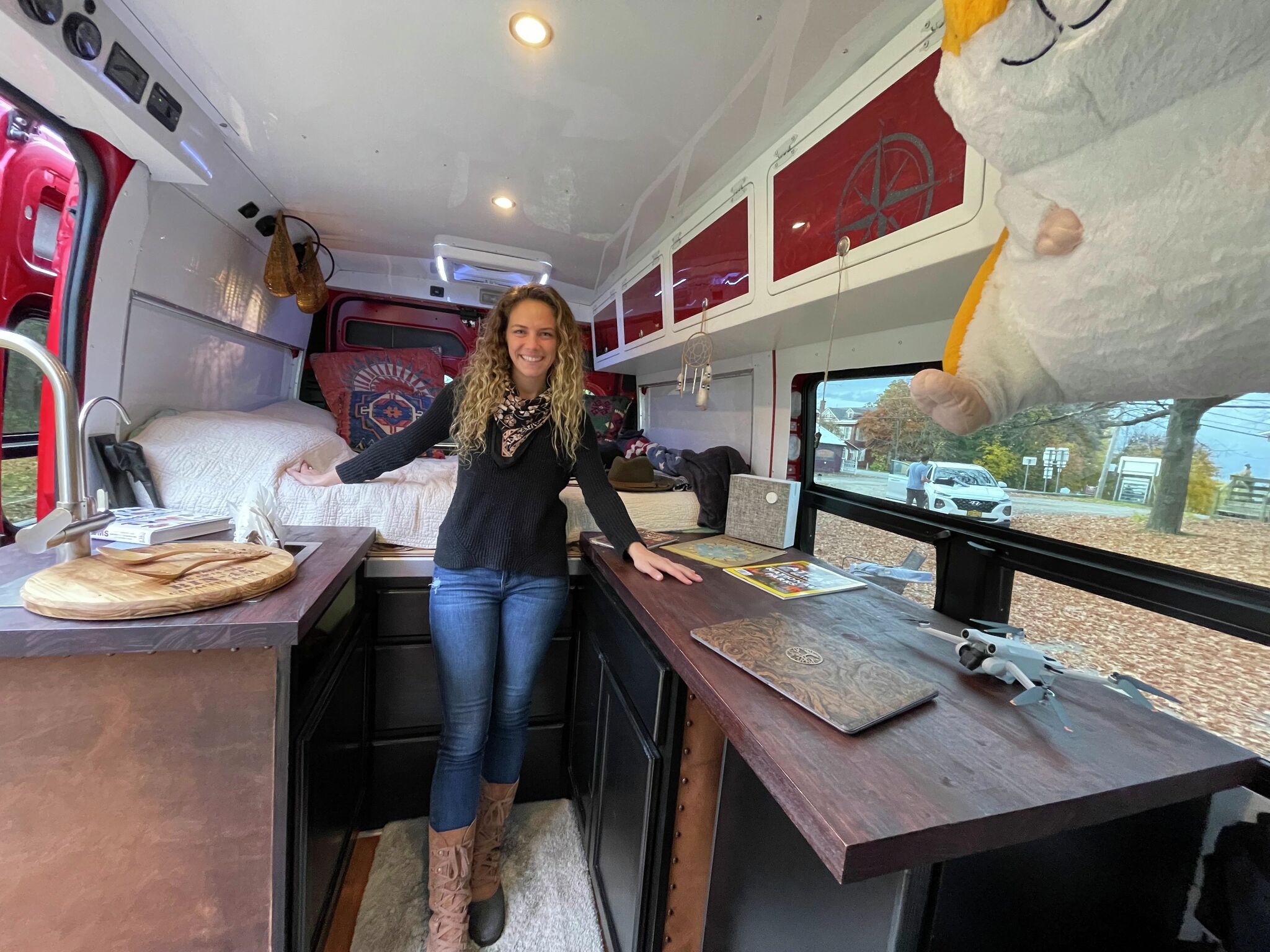Living in a van works for Medicare insurance agent Shelby Wadsworth