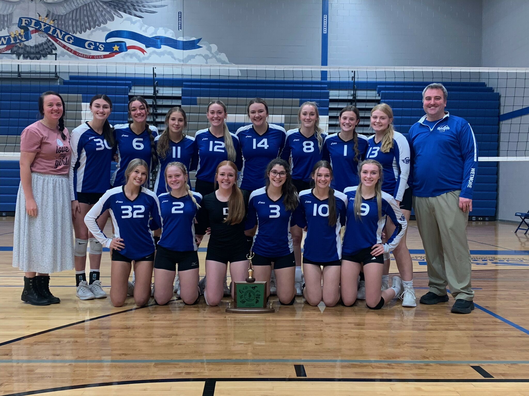 Flying G's open volleyball season with wins over Tawas, Standish