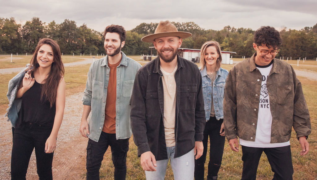 Nevada band I Am They performing at Bethalto Church of God