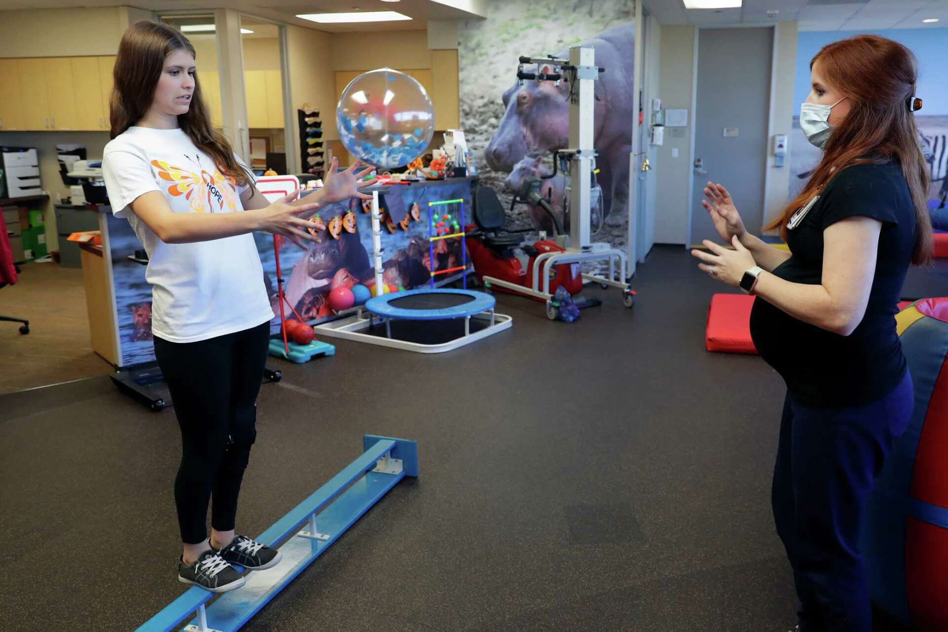 A rare condition left her unable to walk. Now she finished a 5K