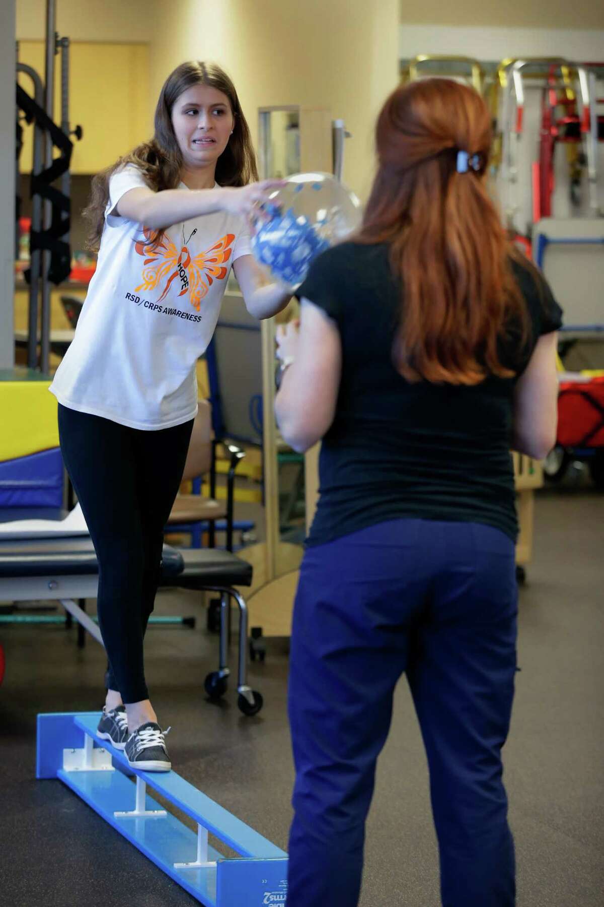 A rare condition left her unable to walk. Now she finished a 5K