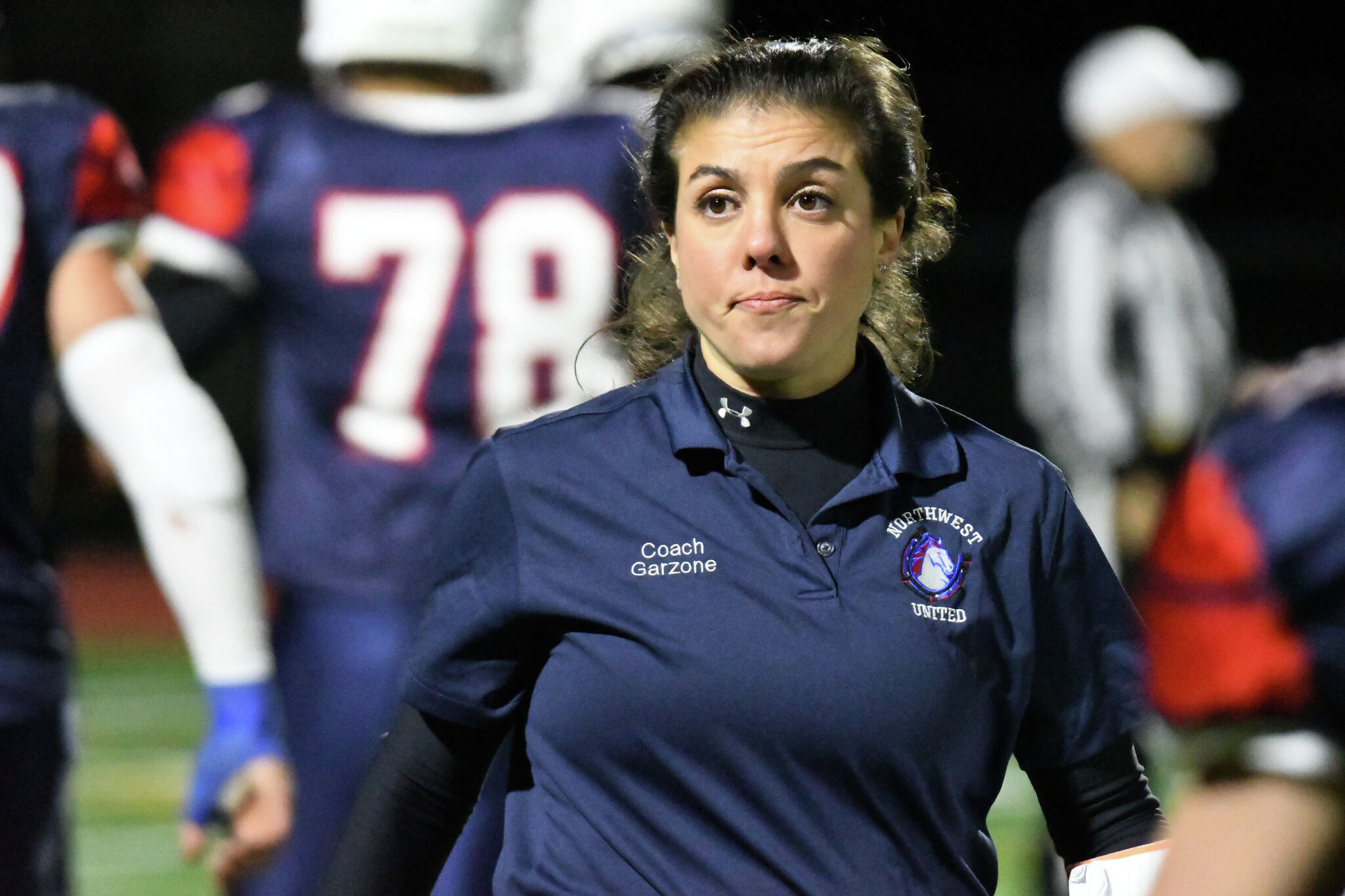Jennifer Garzone awaits next phase as CT's only female football coach