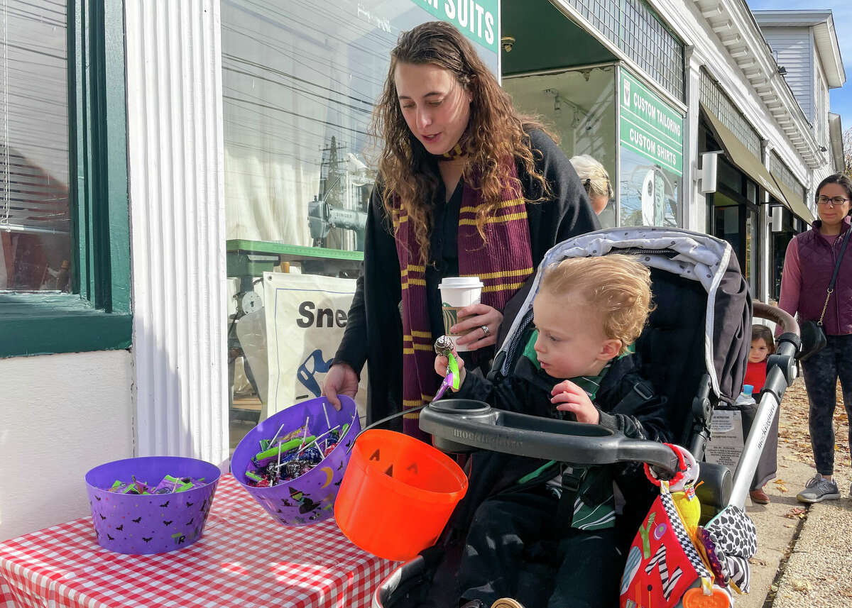 Darien's downtown Halloween Parade brought out the kids