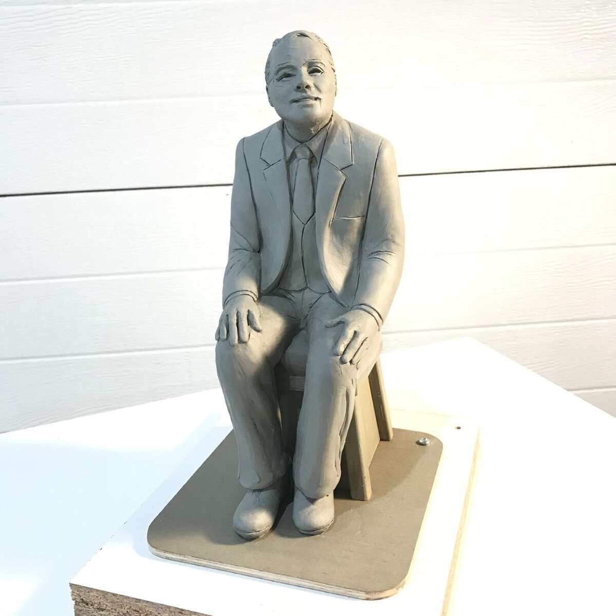 Work on James Earl Jones art installation nears midpoint