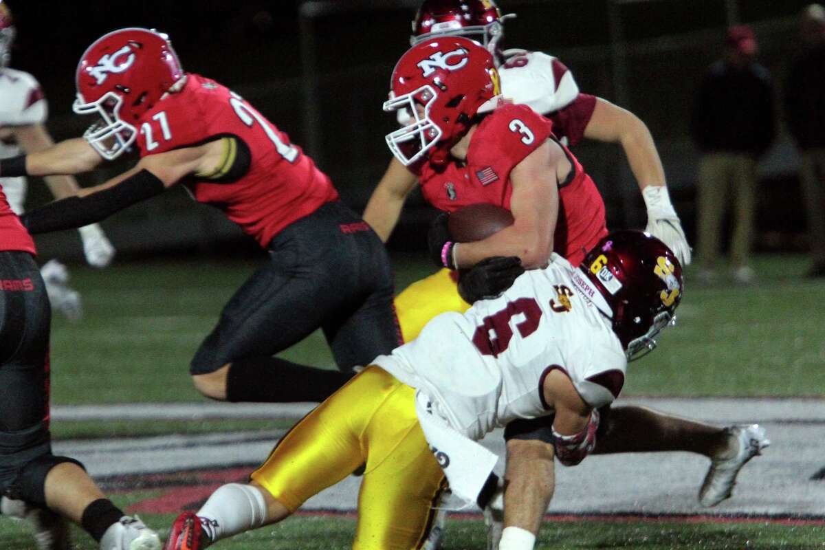 Defense, Jordan runs spark No. 6 St. Joseph football past New Canaan