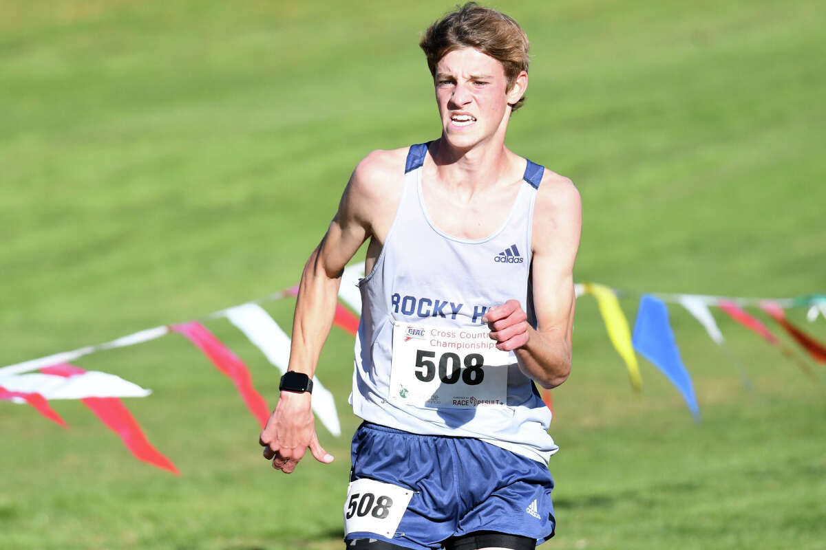 2022 CIAC boys cross country state championship roundup at Wickham Park.