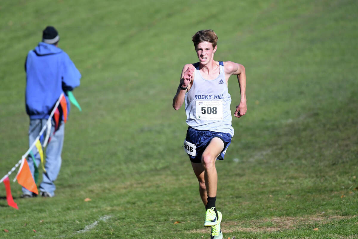 2022 CIAC boys cross country state championship roundup at Wickham Park.