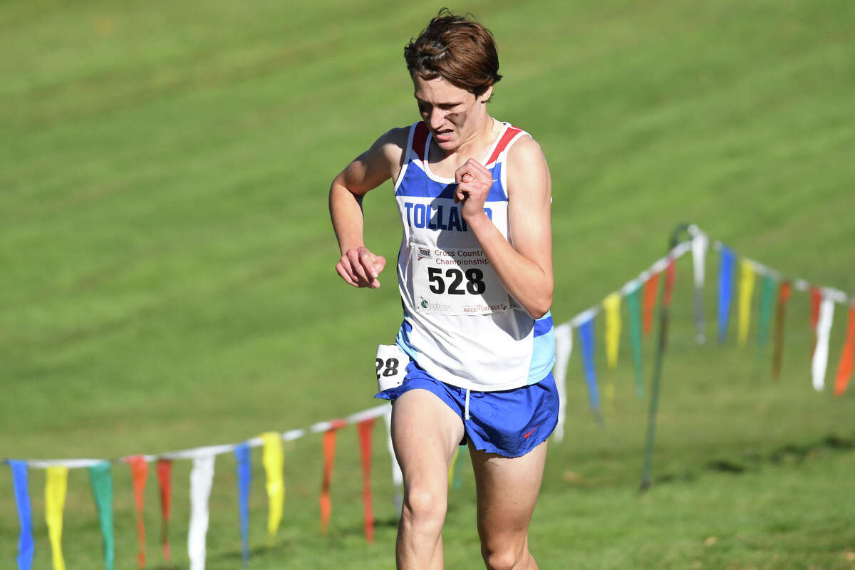 2022 CIAC boys cross country state championship roundup at Wickham Park.