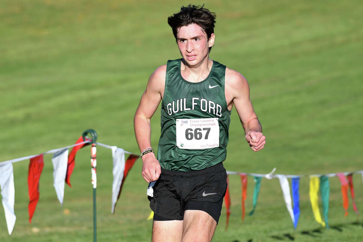 2022 CIAC boys cross country state championship roundup at Wickham Park.