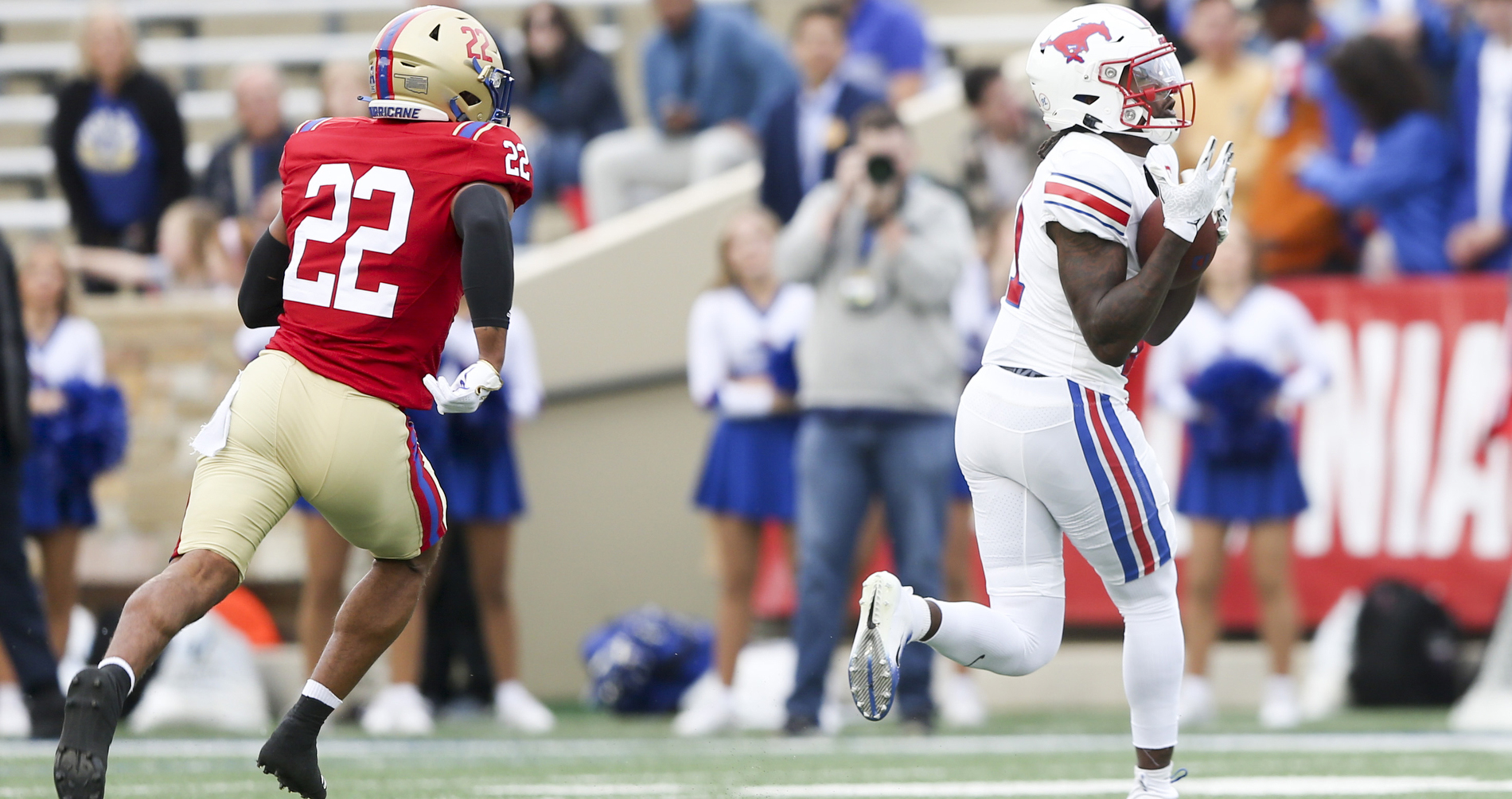 Southern Methodist starts fast, breezes past Tulsa