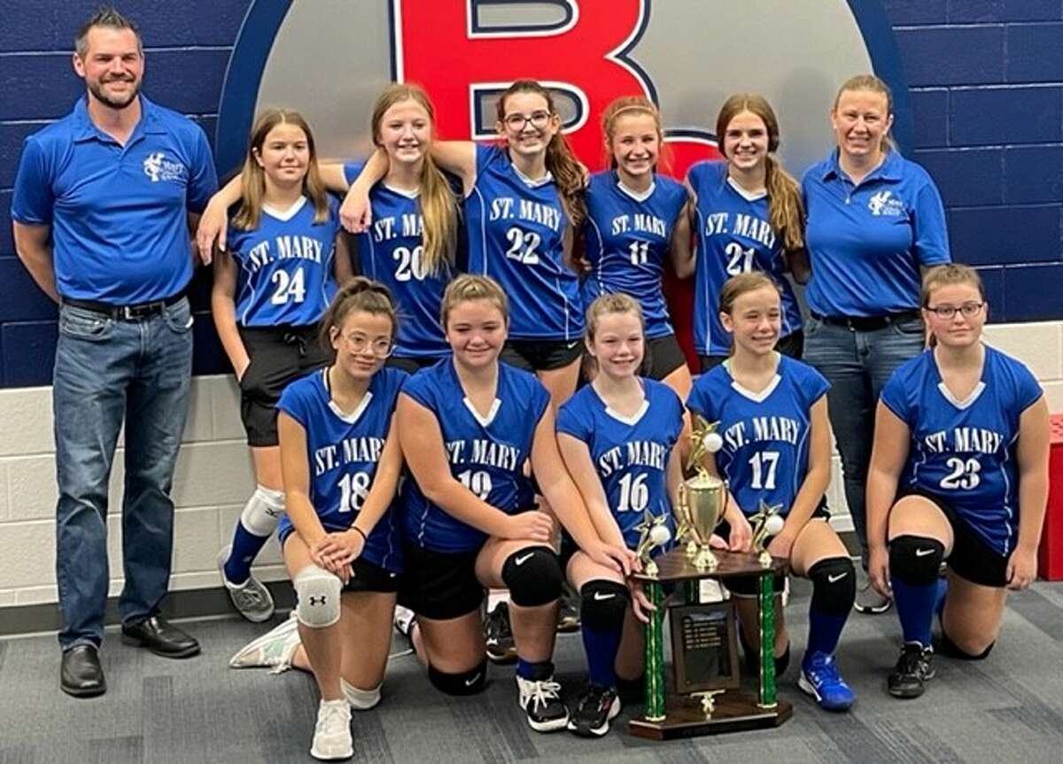 St. Mary's Colts volleyball team wins