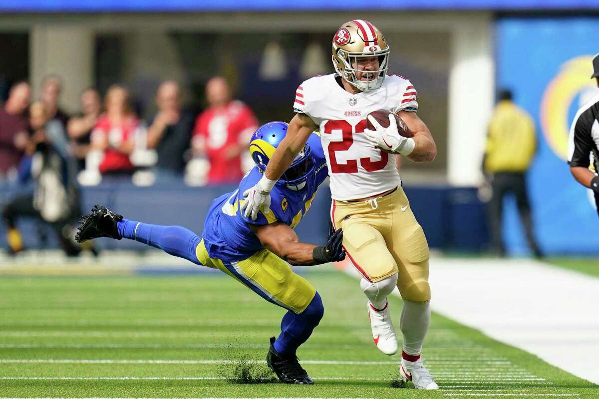49ers ride Christian McCaffrey’s historic day to blow past Rams, 31-14