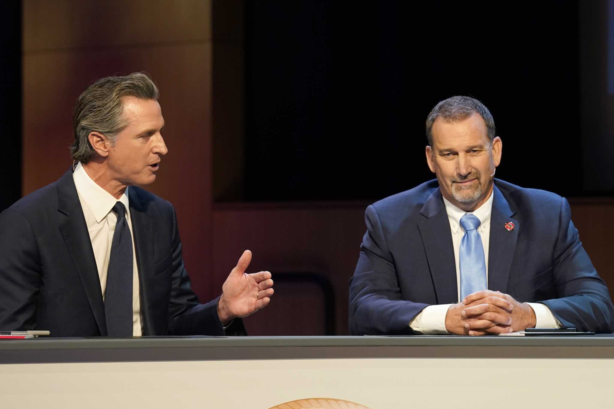 Newsom is facing his toughest foe. It isn't mattering.