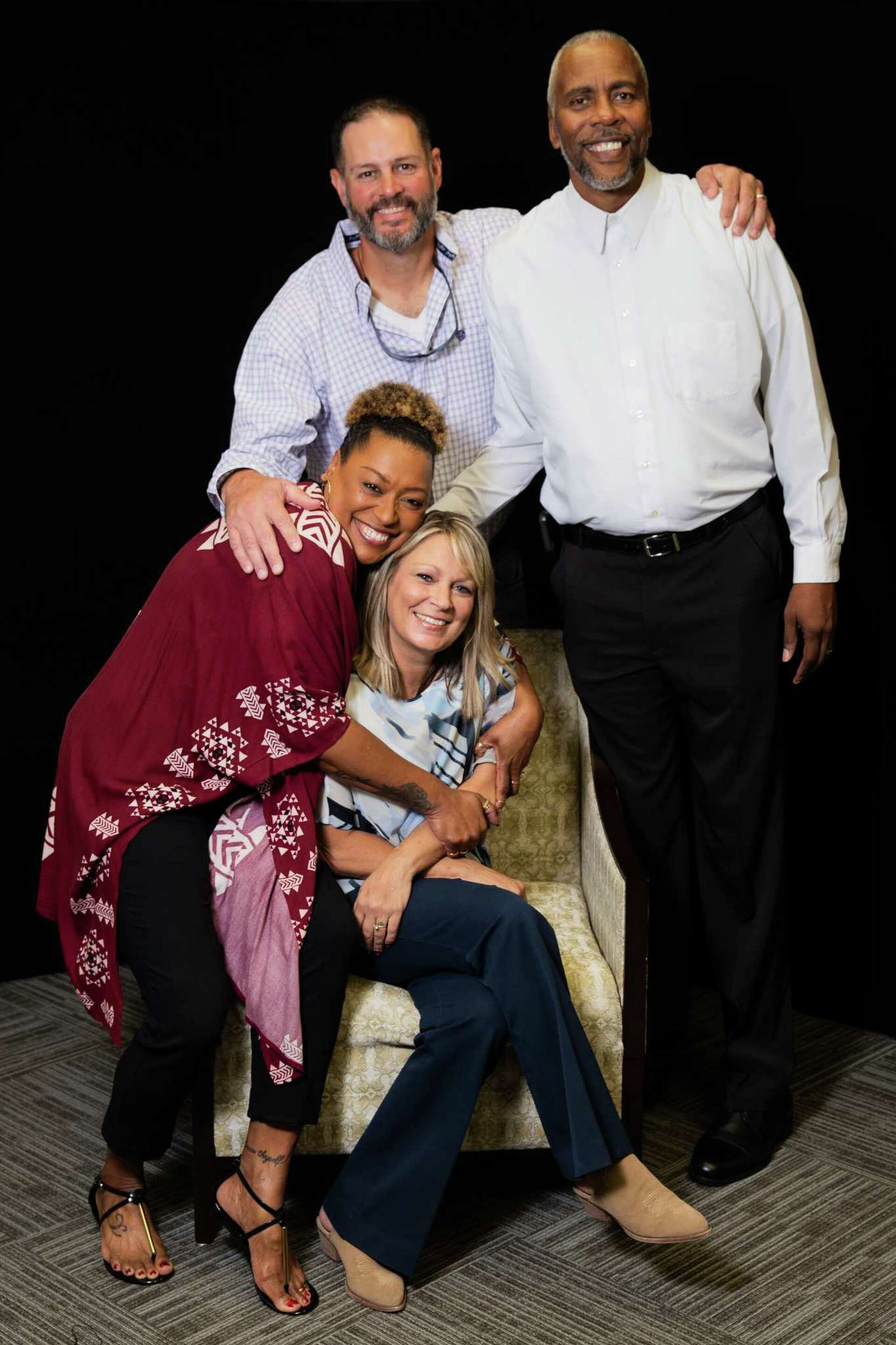 Two Texas couples have become 'family' since 'swapping' kidneys