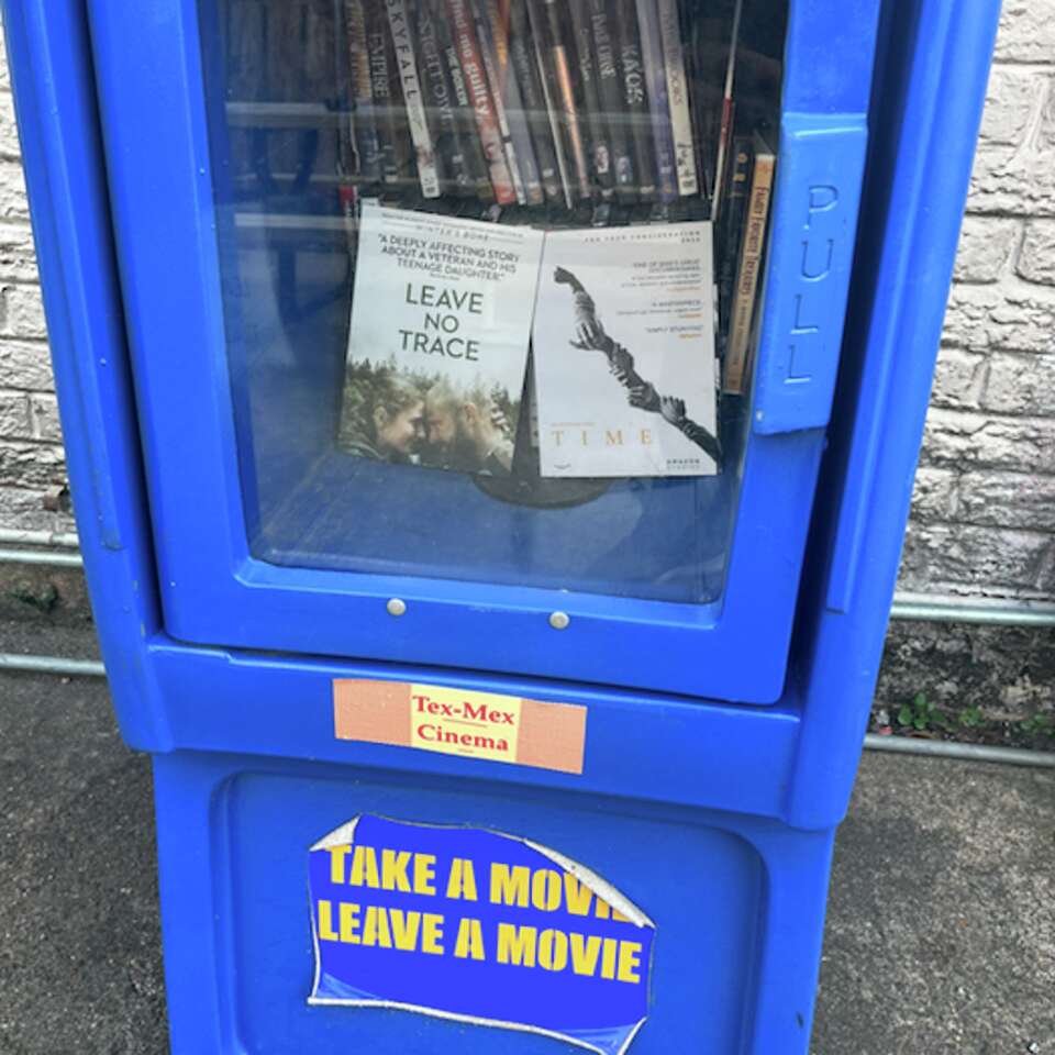 Where to find Houston's first 'Free Blockbuster' box