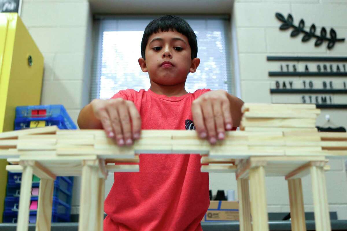Conroe ISD elementary student hopes to turn passion for building into ...