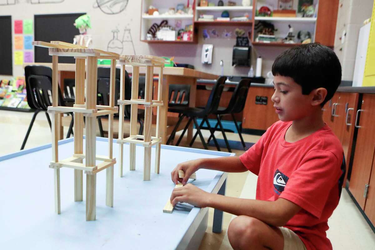 Conroe ISD elementary student hopes to turn passion for building into ...