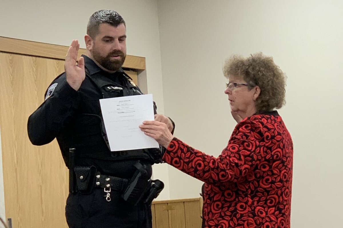 Big Rapids Department of Public Safety officer promoted to sergeant.