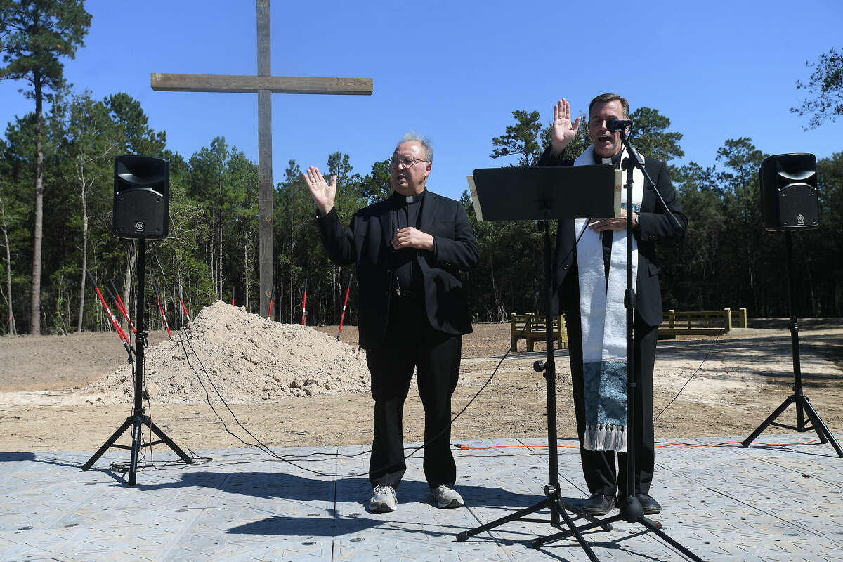 Diocese of Beaumont breaks ground on youth camp for Southeast Texans of ...