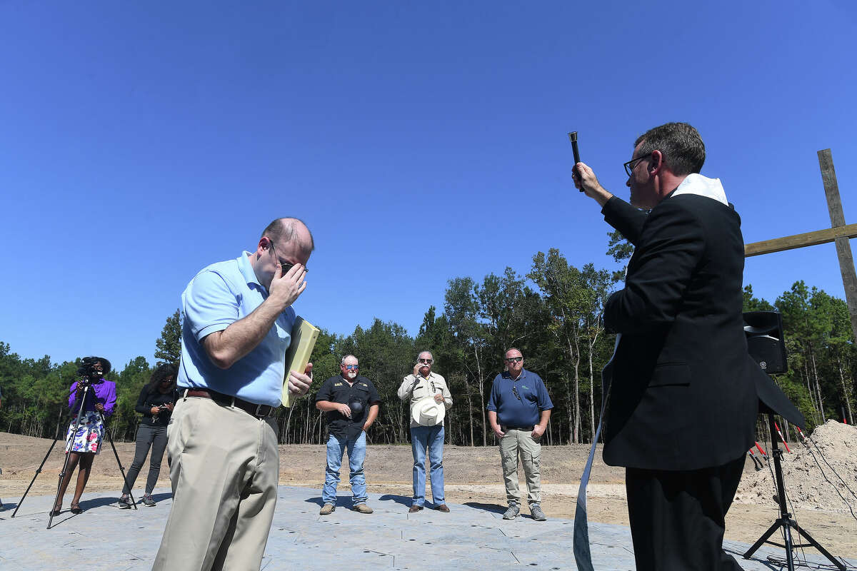 Diocese of Beaumont breaks ground on youth camp for Southeast Texans of ...