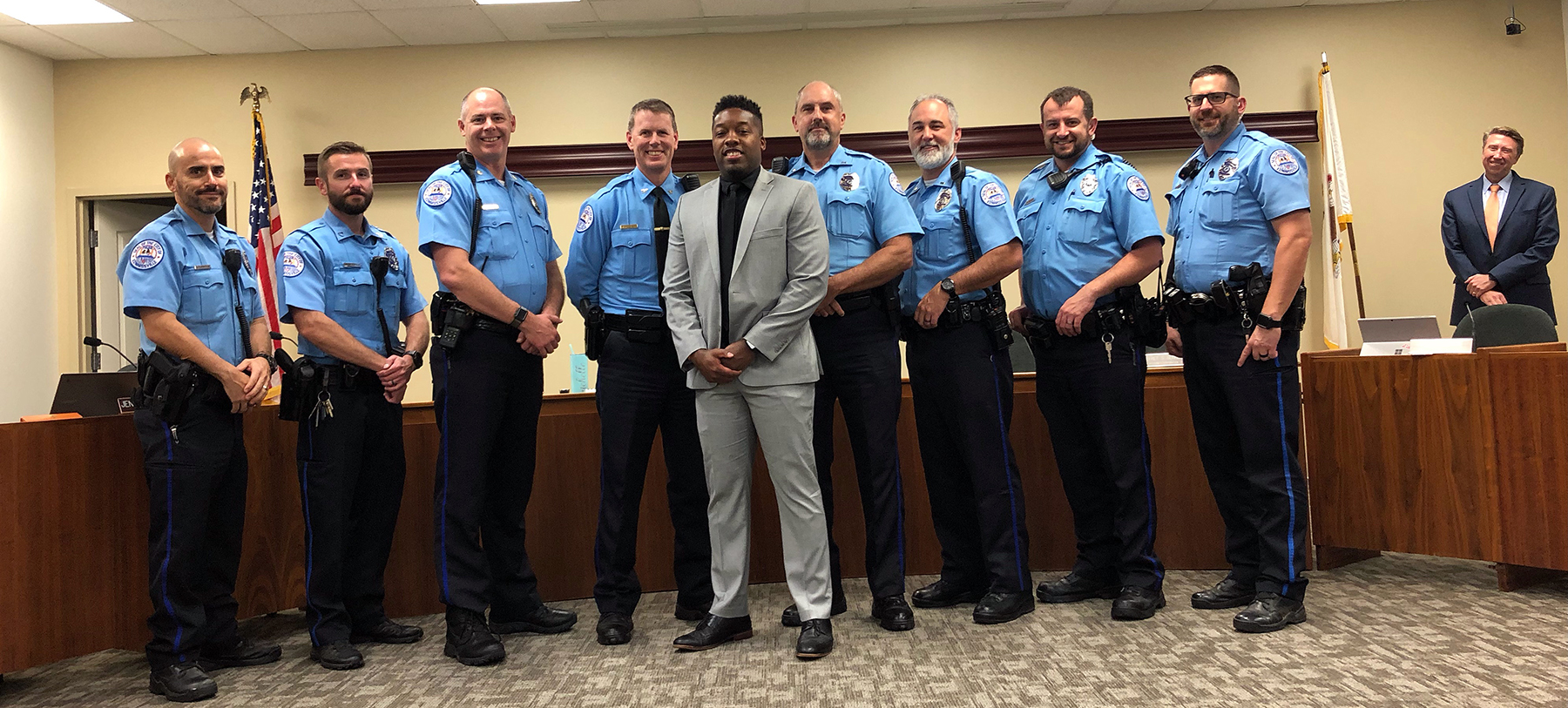 Dace sworn in at short, quiet city council meeting Tuesday in Edwardsville